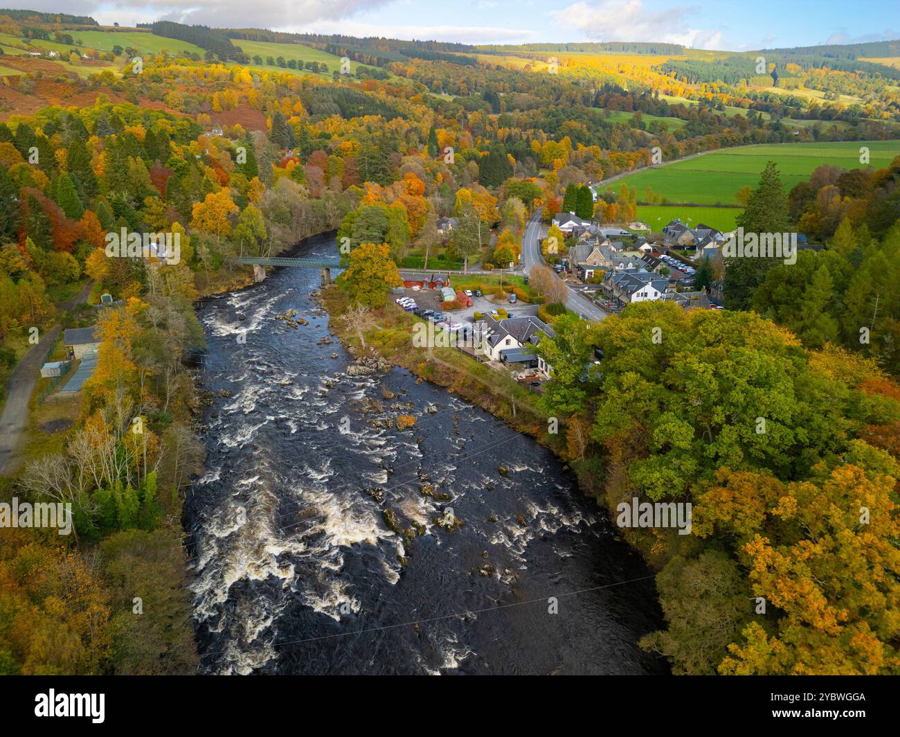 Grandtully in autumn hi-res stock photography and images - Alamy