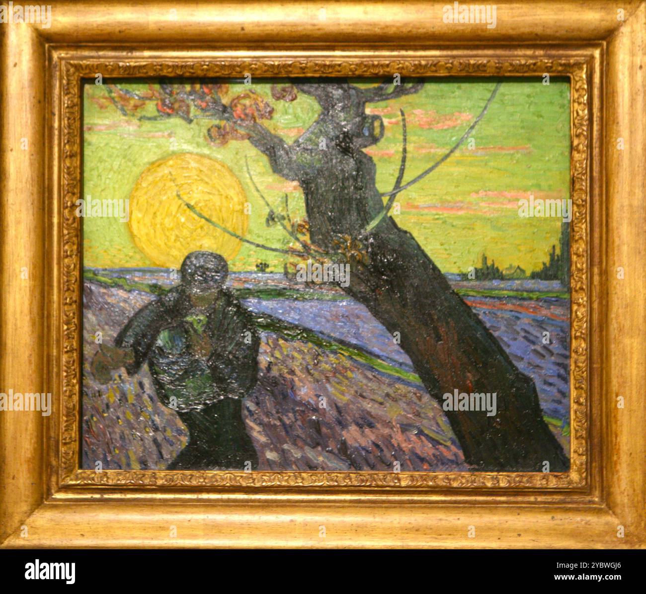 The sower 1888 Vincent van Gogh Stock Photo - Alamy