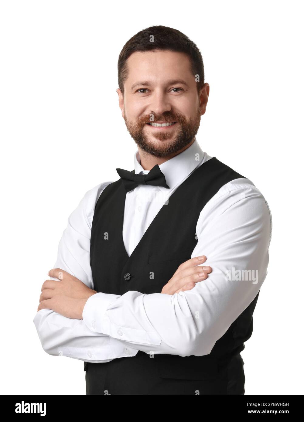 Croupier portrait hi-res stock photography and images - Alamy