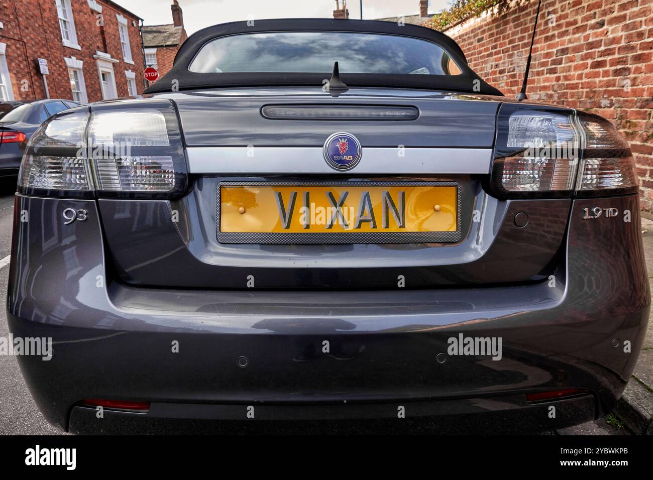 Personalised number plate, VIXAN, England UK Stock Photo - Alamy