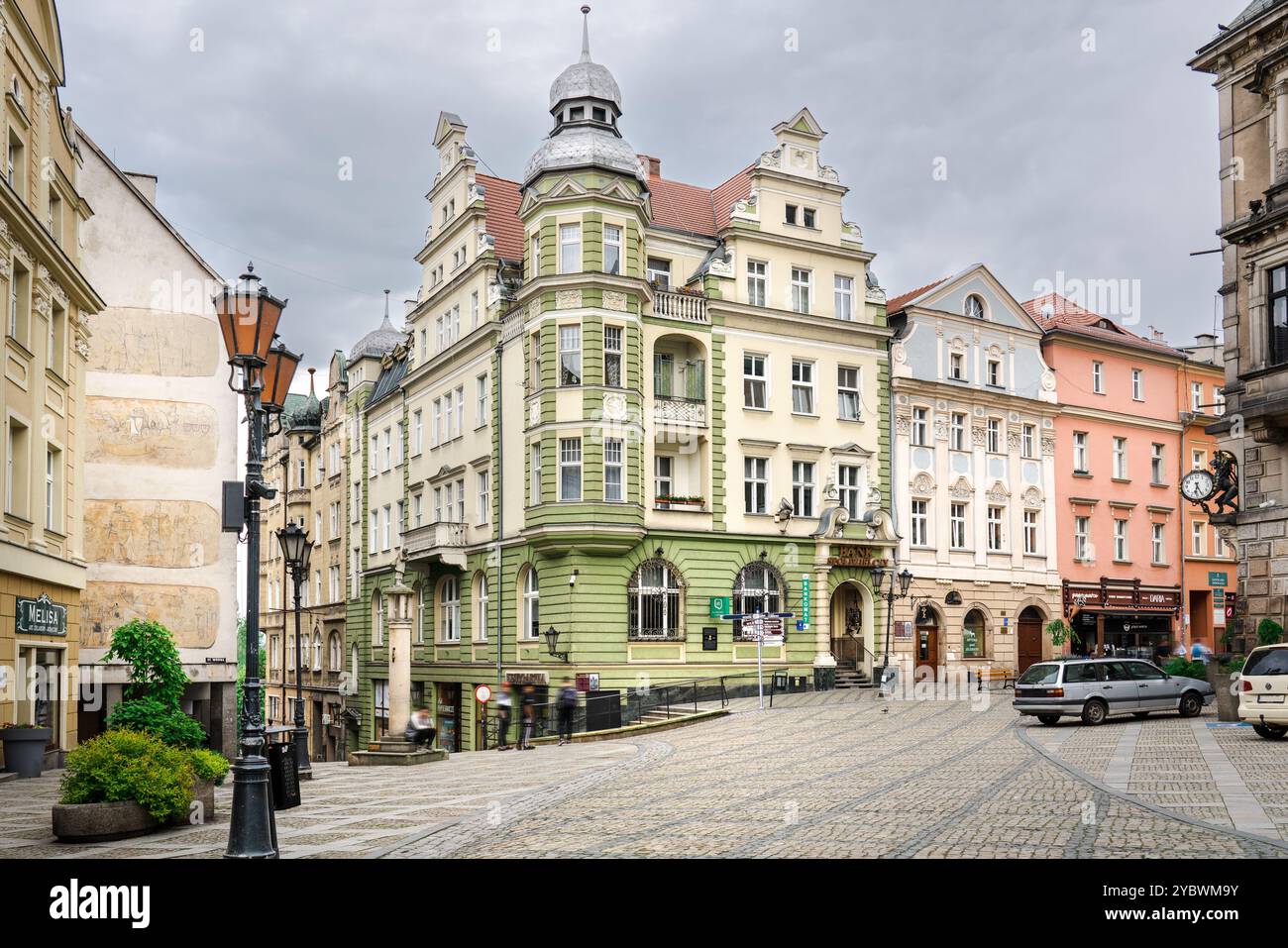 Klodzko historical old market square european architecture Stock Photo ...
