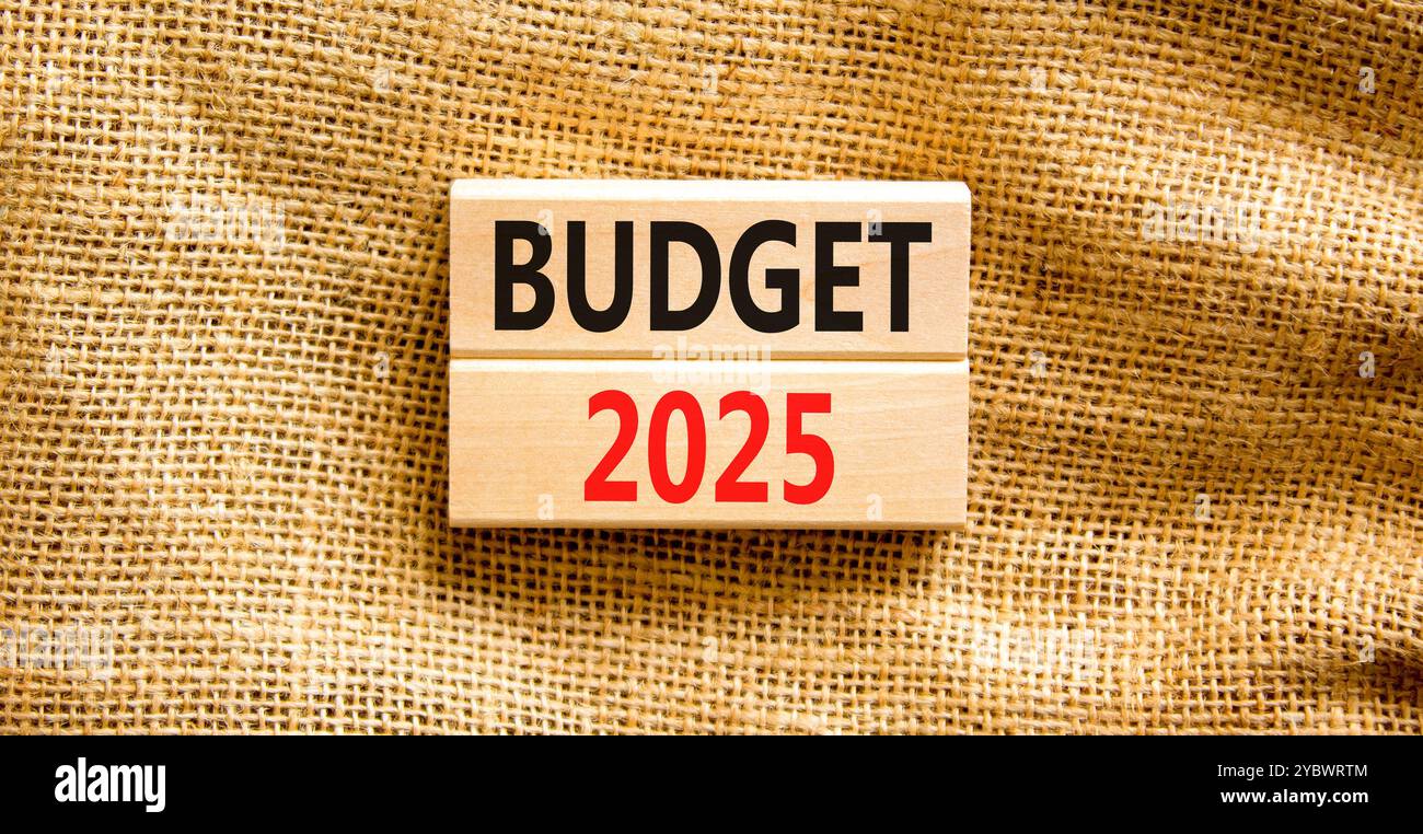 Planning budget 2025 new year symbol. Concept words Budget 2025 on ...