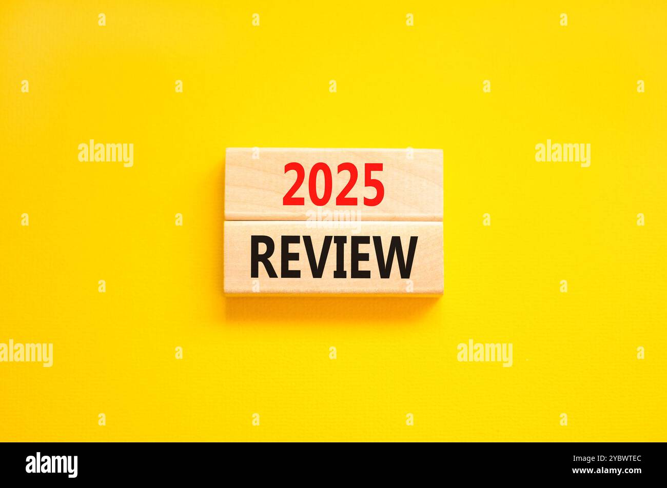 Planning 2025 review new year symbol. Concept words 2025 Review on ...