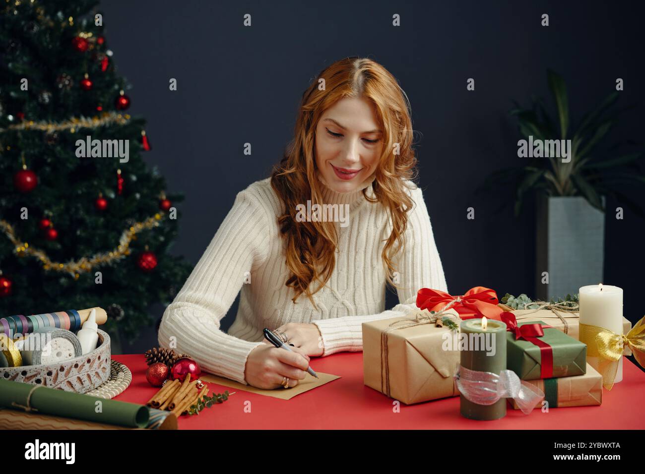Christmas greeting cards winter hi-res stock photography and images - Alamy