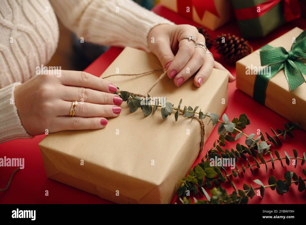Unique gift wrapping hi-res stock photography and images - Alamy