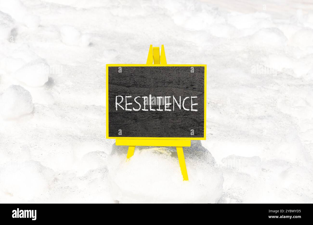Resilience symbol. Concept word Resilience on beautiful chalk ...