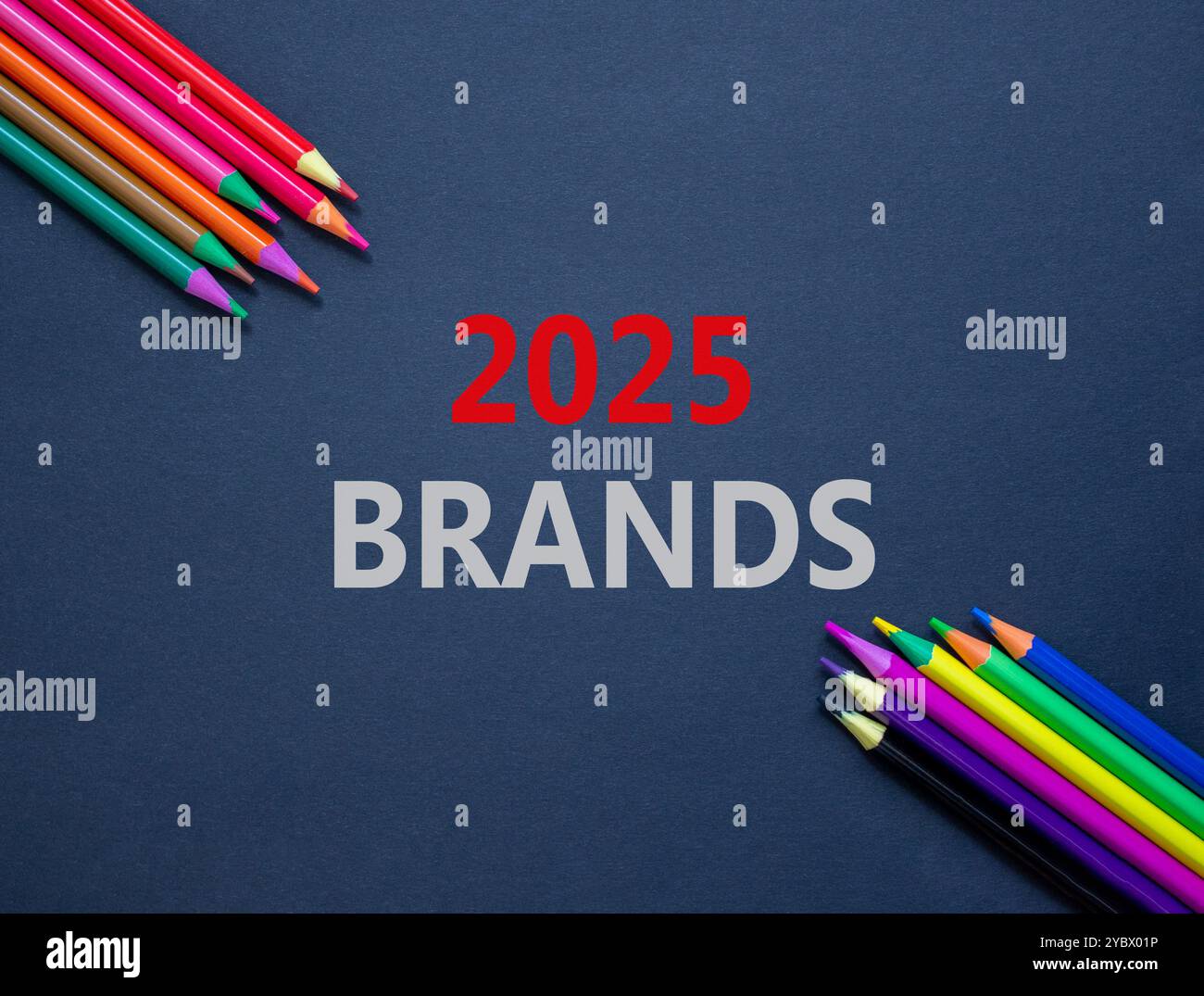 Planning 2025 brands new year symbol. Concept words 2025 Brands on ...