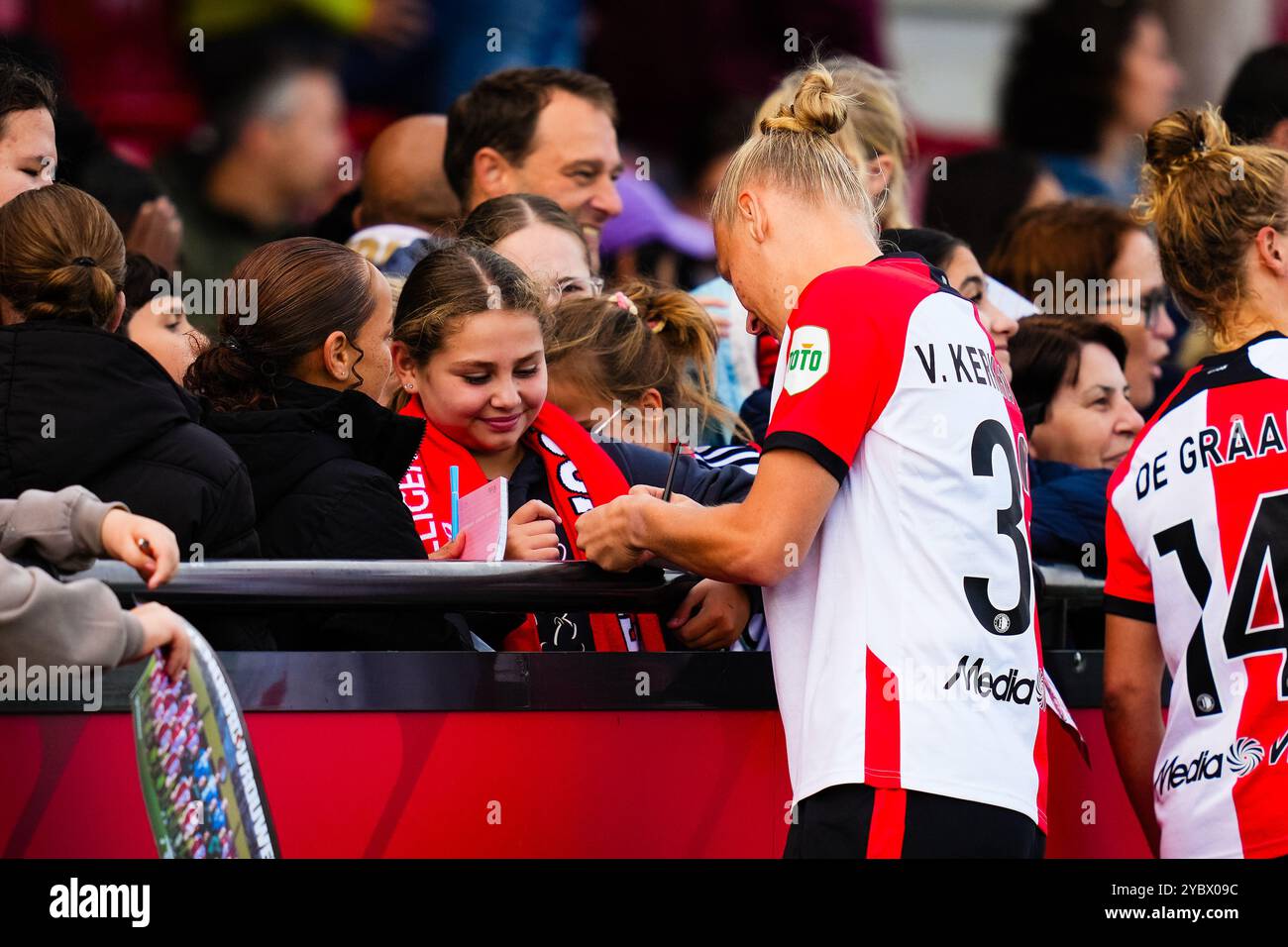 Rotterdam - Ella van Kerkhoven of Feyenoord Rotterdam during the fourth ...