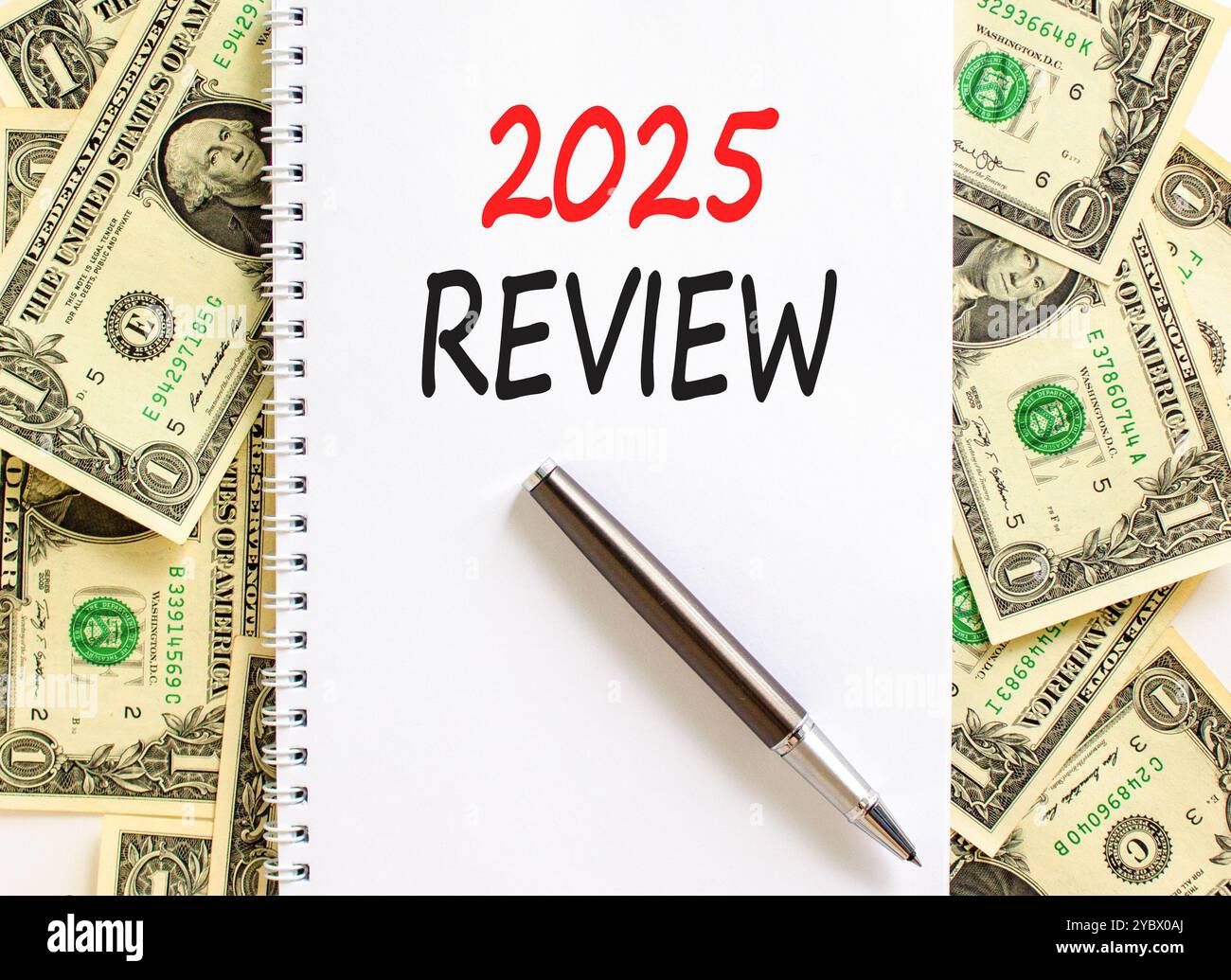 Planning 2025 review new year symbol. Concept words 2025 Review on ...