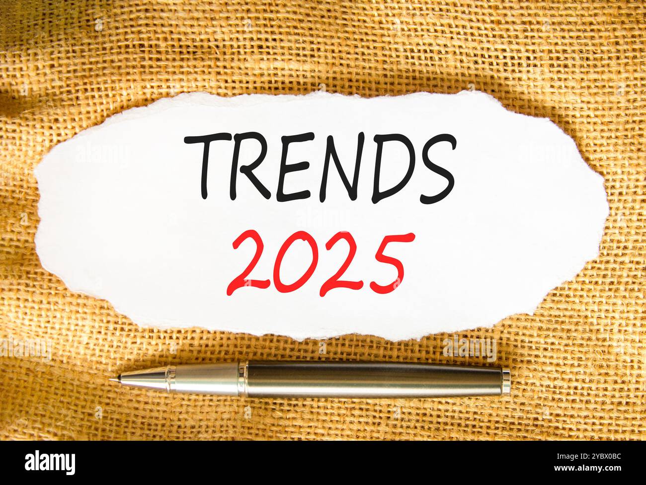 Planning trends 2025 new year symbol. Concept words Trends 2025 on ...