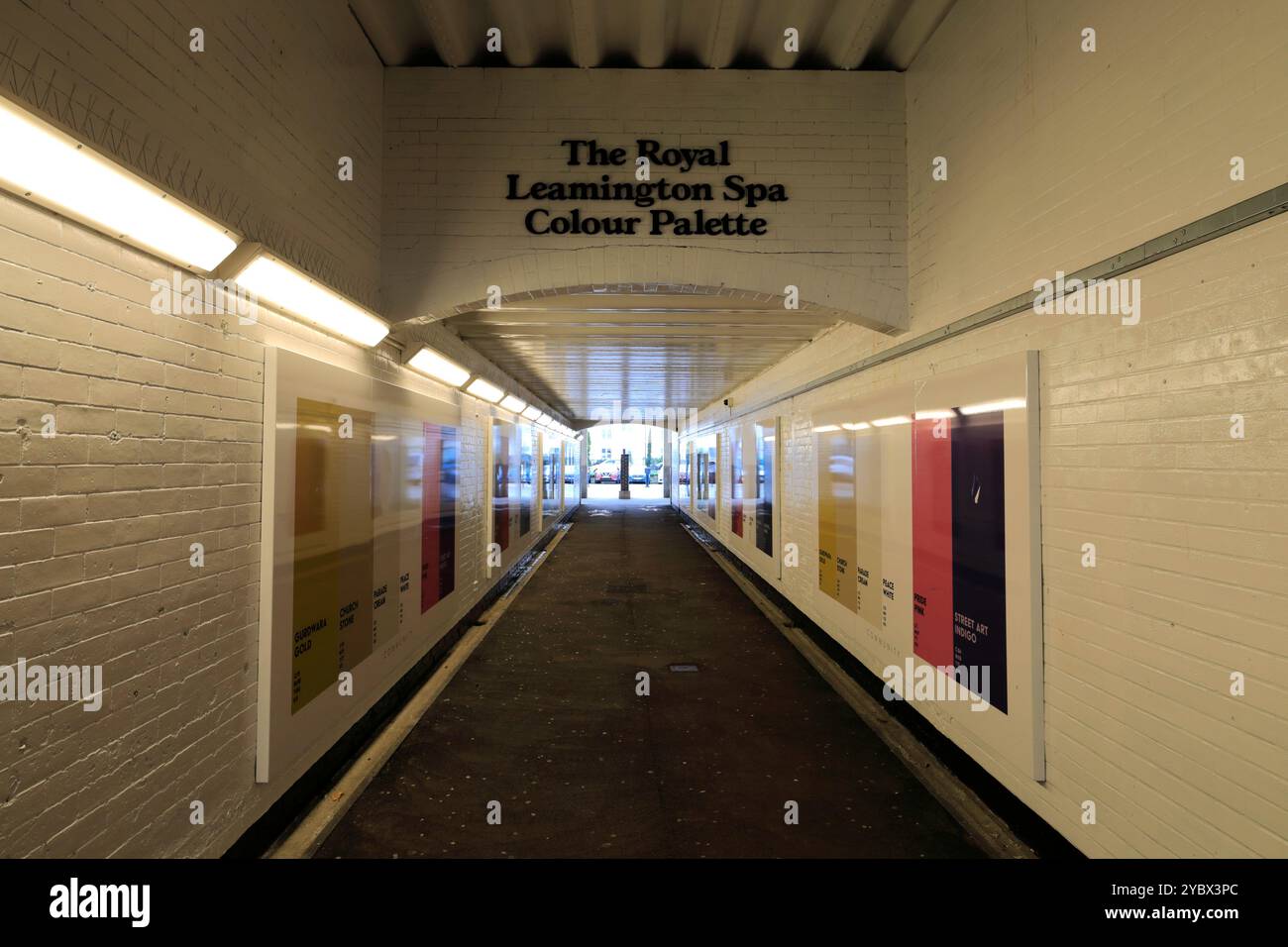 The Colour Palette passage near the railway station building at Royal ...