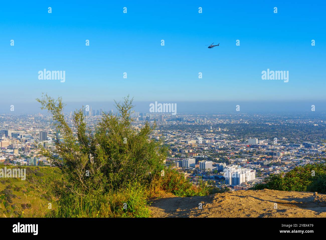 Runyon canyon park hollywood hi-res stock photography and images - Alamy