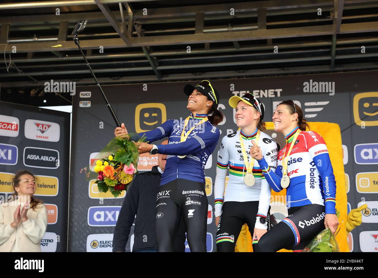 Oostkamp, Belgium. 20th Oct, 2024. Dutch Ceylin Del Carmen Alvarado ...