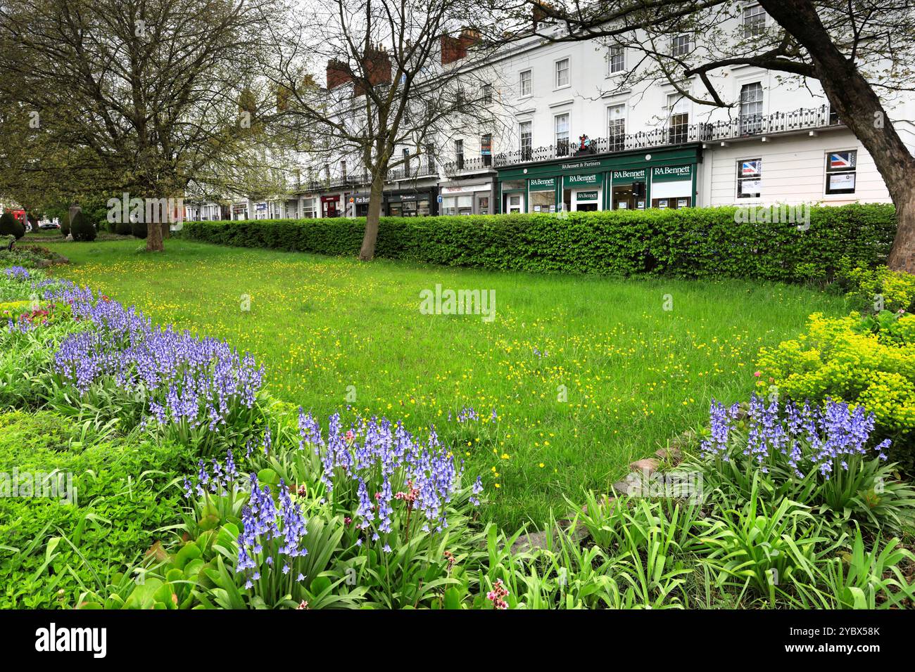 The Parade Gardens, Royal Leamington Spa, Warwickshire, England, UK ...