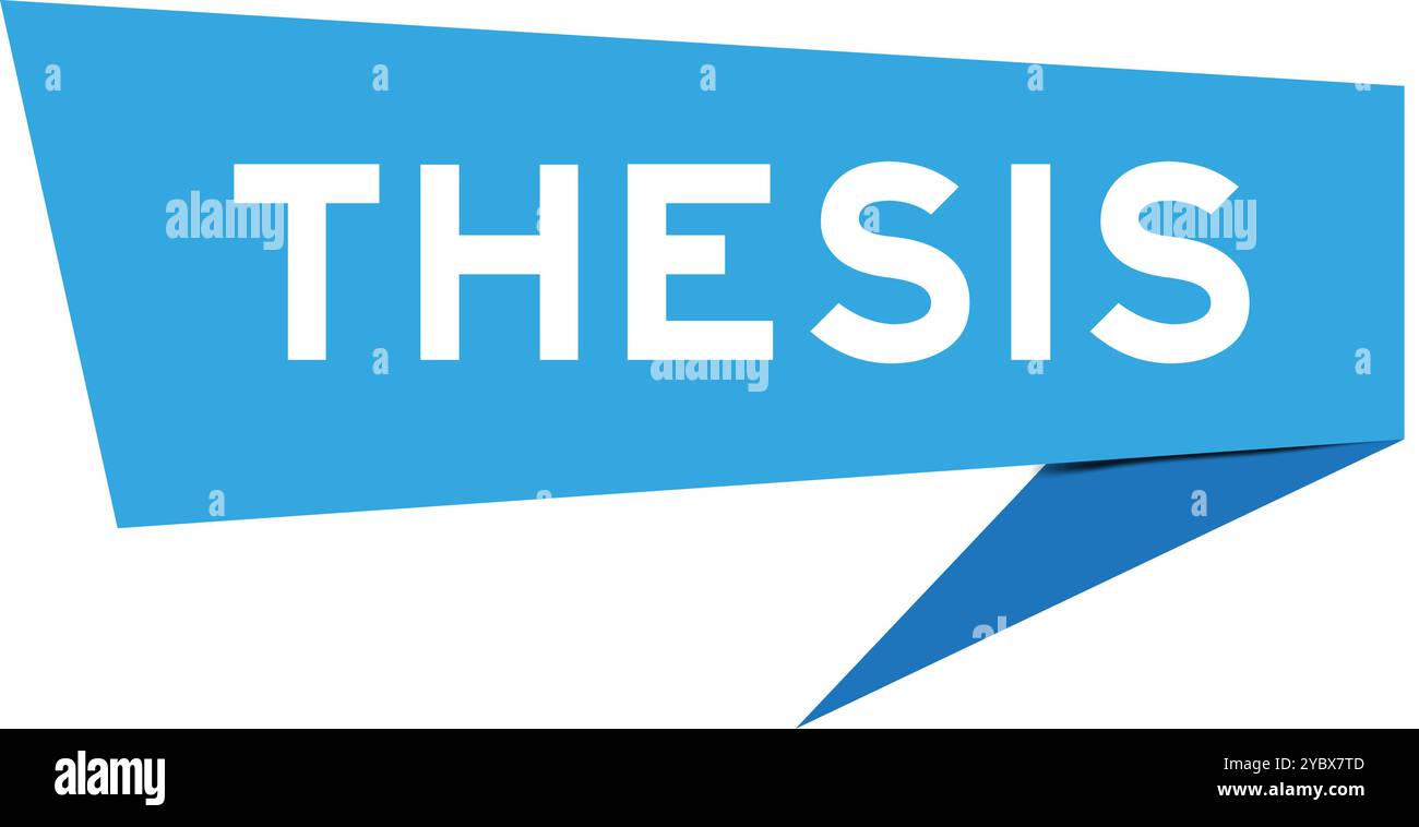 Master thesis Stock Vector Images - Alamy