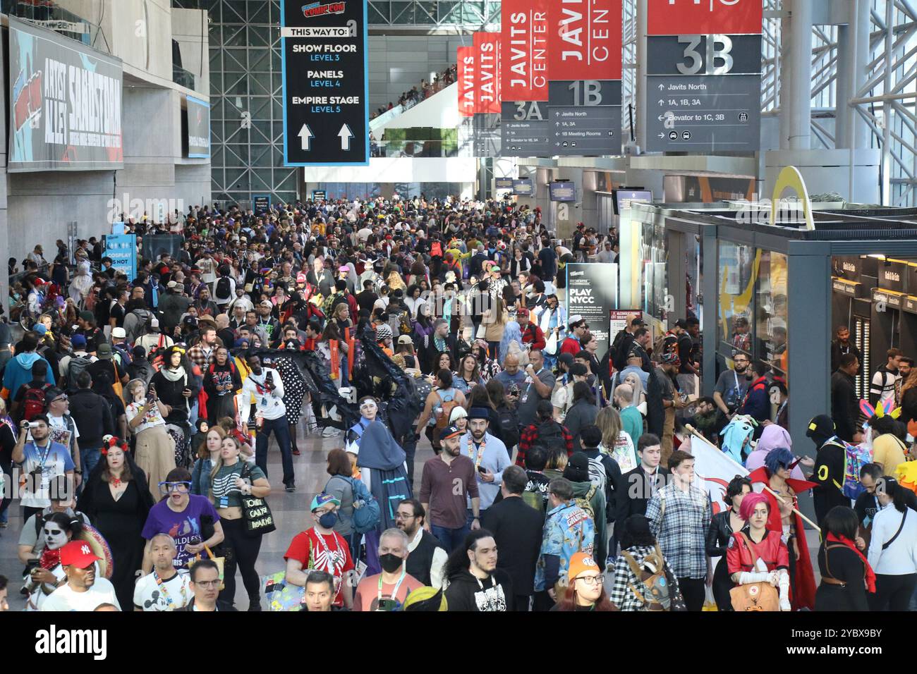 New York, NY, USA. 19th Oct, 2024. View of New York Comic Con 2024 at ...
