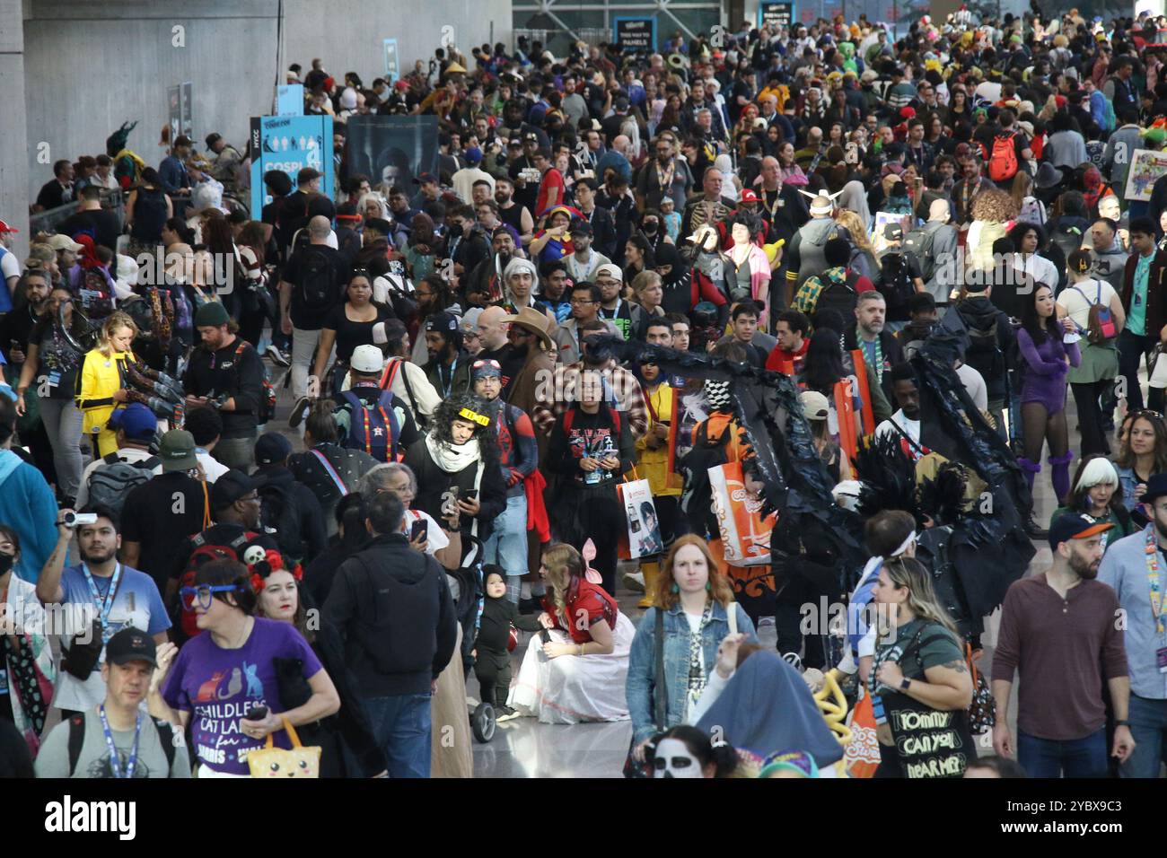 New York, NY, USA. 19th Oct, 2024. View of New York Comic Con 2024 at ...