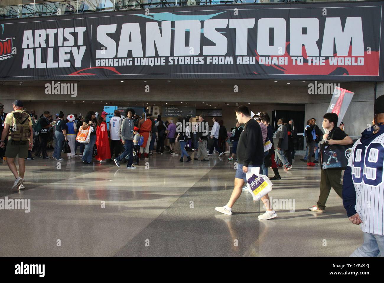 New York, NY, USA. 19th Oct, 2024. View of New York Comic Con 2024 at ...