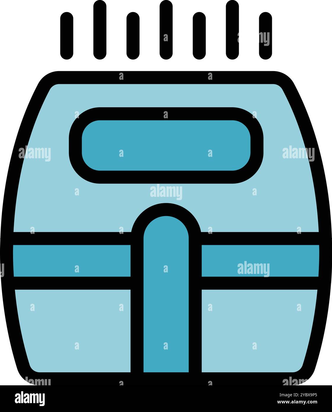 Frying deep fried Stock Vector Images - Alamy