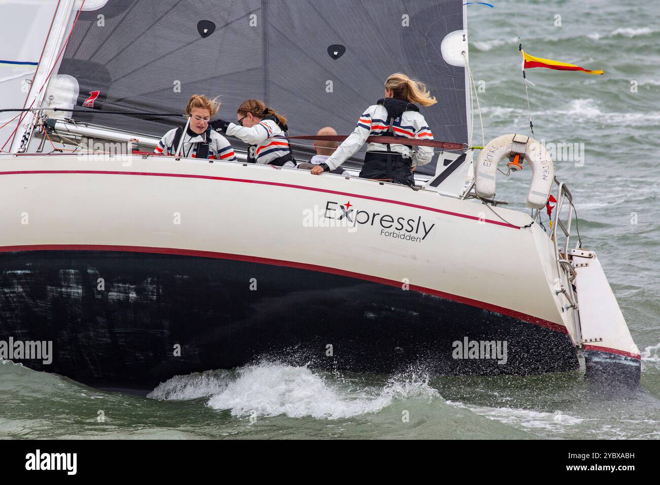 Cowes Week 2022 - IRC Class 7 yachts Stock Photo - Alamy
