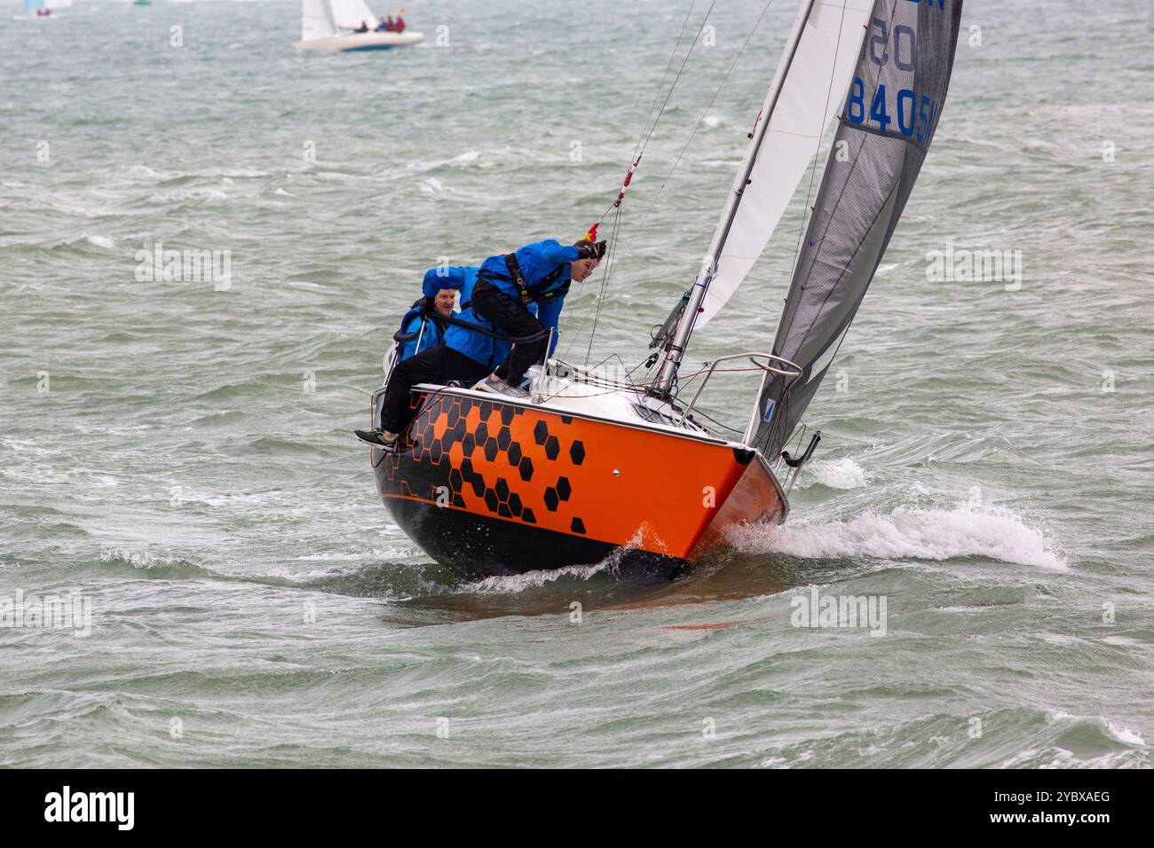 Cowes Week 2022 - IRC Class 7 yachts Stock Photo - Alamy