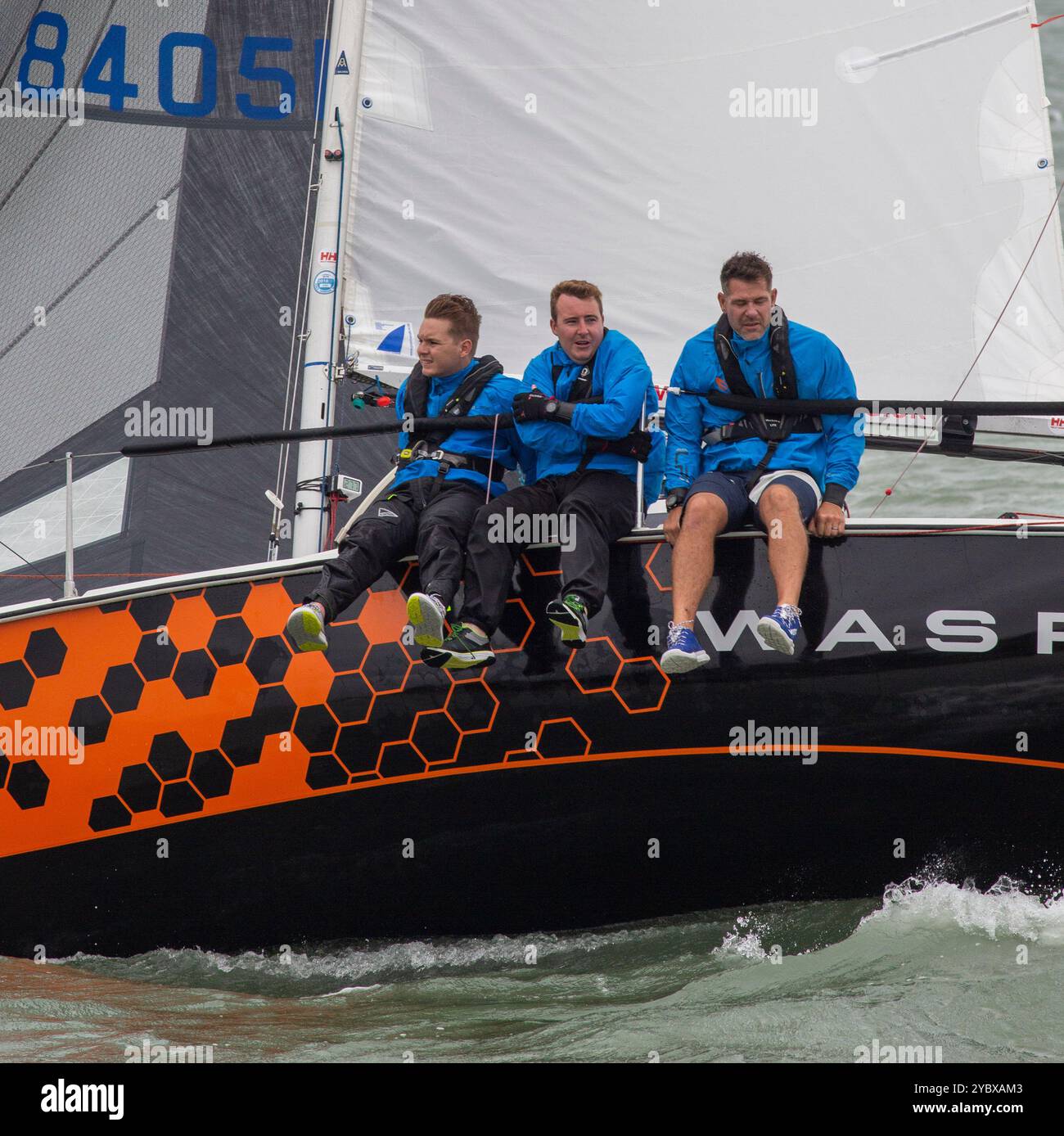 Cowes Week 2022 - IRC Class 7 yachts Stock Photo - Alamy
