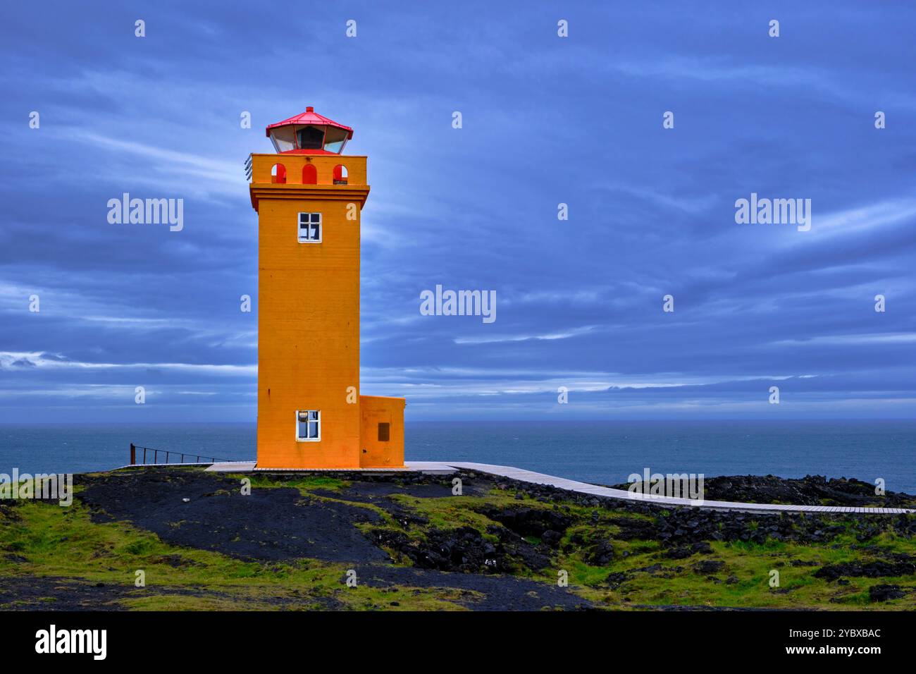 Iceland, Vesturland region, Snaefellsnes peninsula, Svortuloft ...