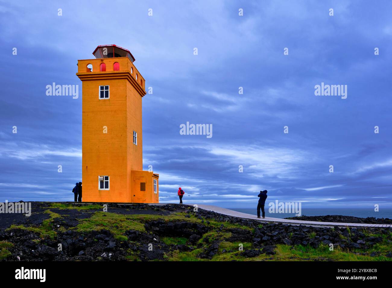 Iceland, Vesturland region, Snaefellsnes peninsula, Svortuloft ...