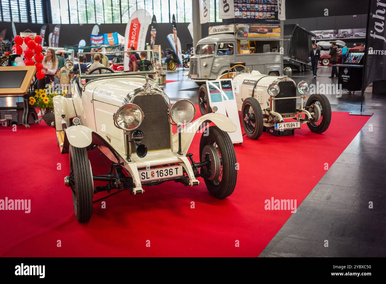 salzburg, austria, 19 oct 2024, classic expo, exhibition for vintage ...