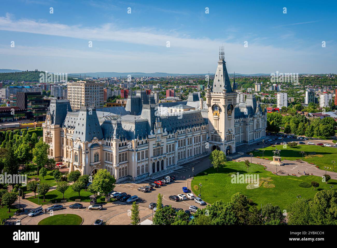 The iconic Palace of Culture in Chisinau, Moldova. A stunning example ...