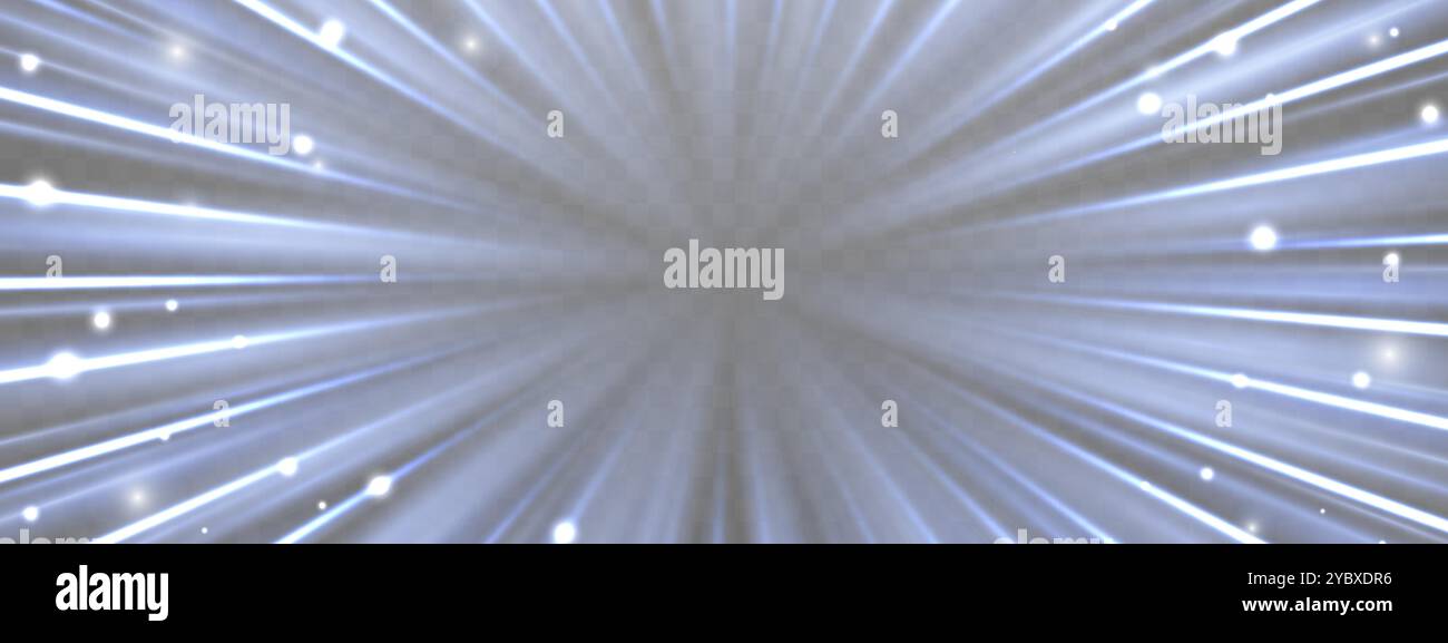 Radial speed rays, light neon flow, zoom in motion effect, blue glow ...