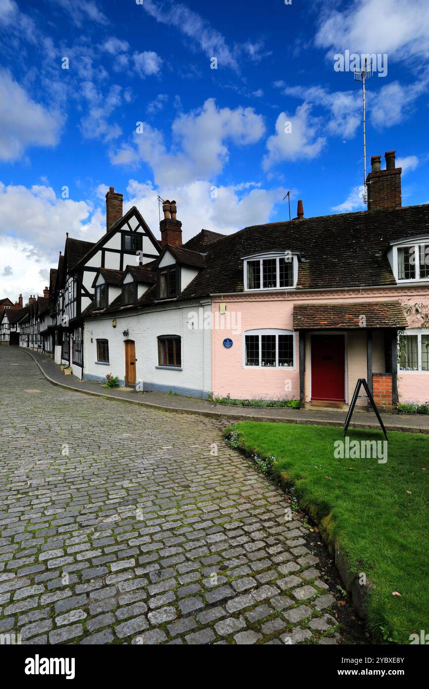 15th and 16th century buildings along Mill street, Warwick town ...