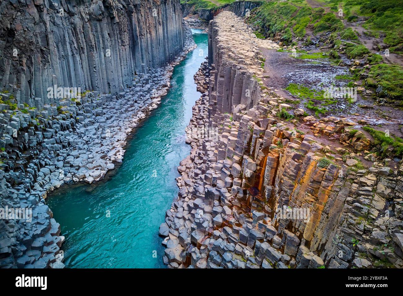 Studlagil canyon islande hi-res stock photography and images - Alamy