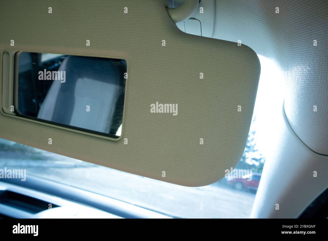 Introducing a Stylish Car Sun Visor with an Illuminated Mirror for chic ...