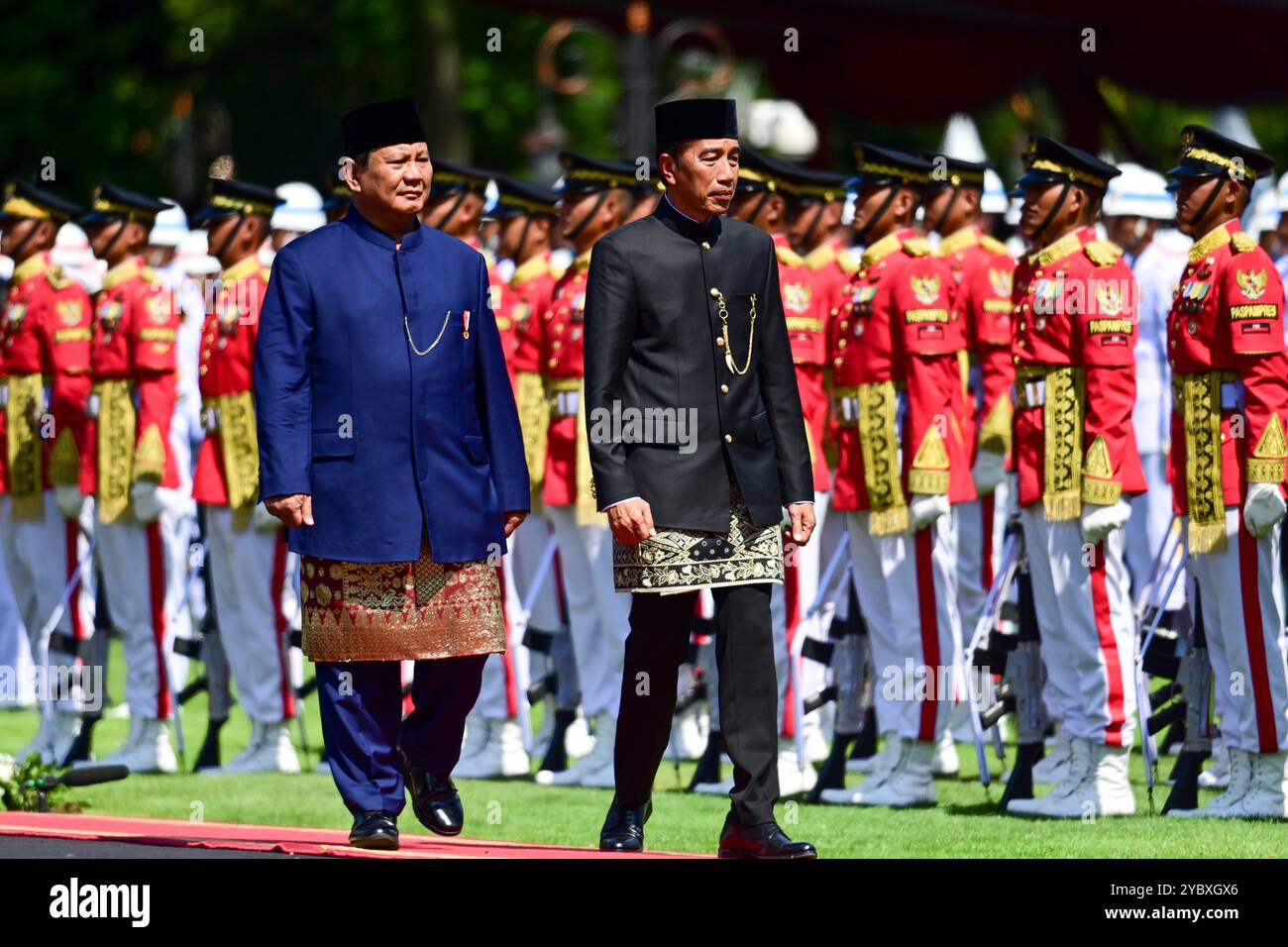 Jakarta, Indonesia. 20th Oct, 2024. Indonesian President Prabowo ...