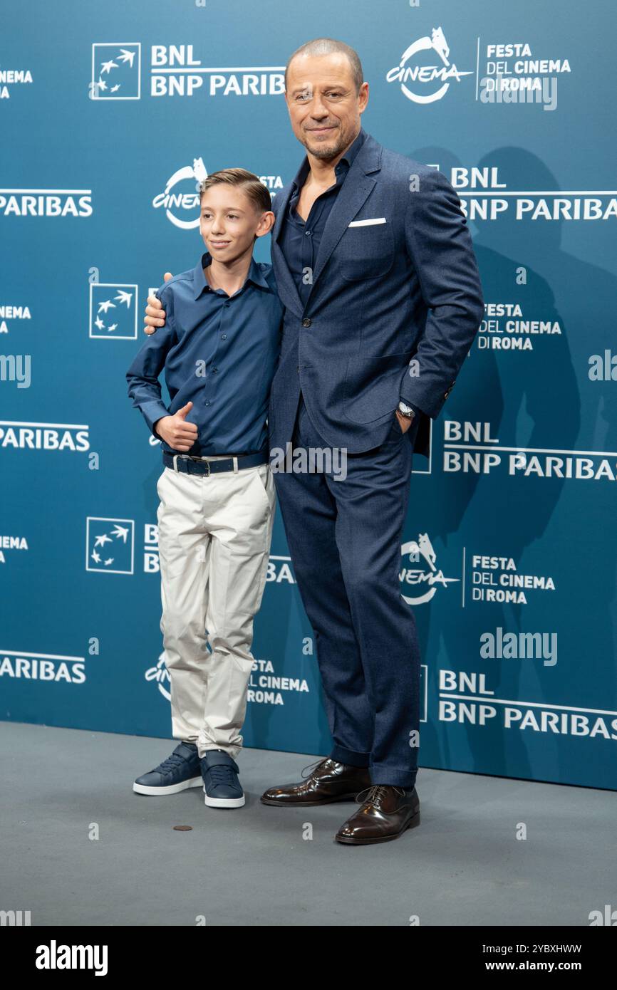 Rome, Italy. 20th Oct, 2024. Christian Cervone and Stefano Accorsi ...