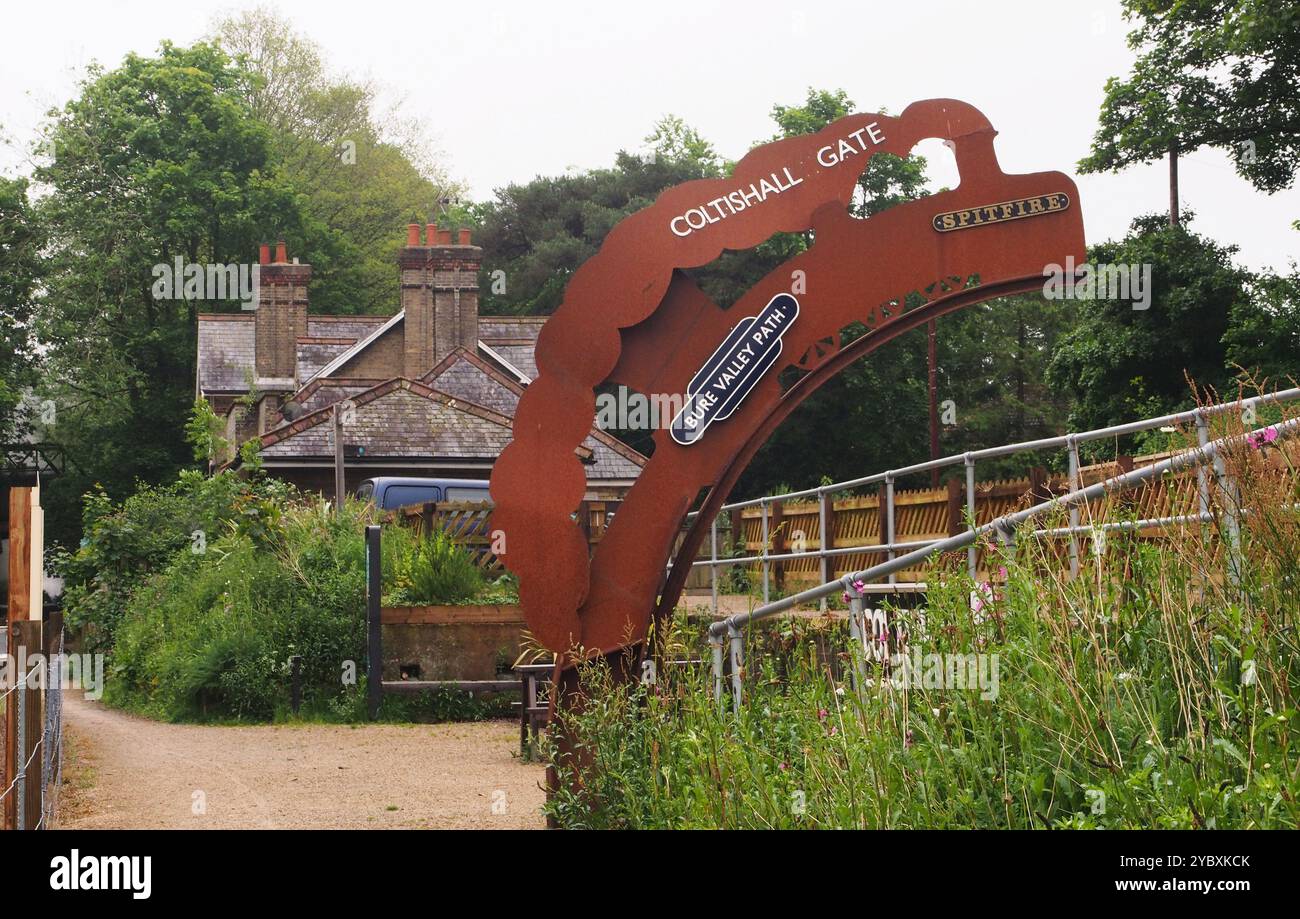 Bure valley path hi-res stock photography and images - Alamy