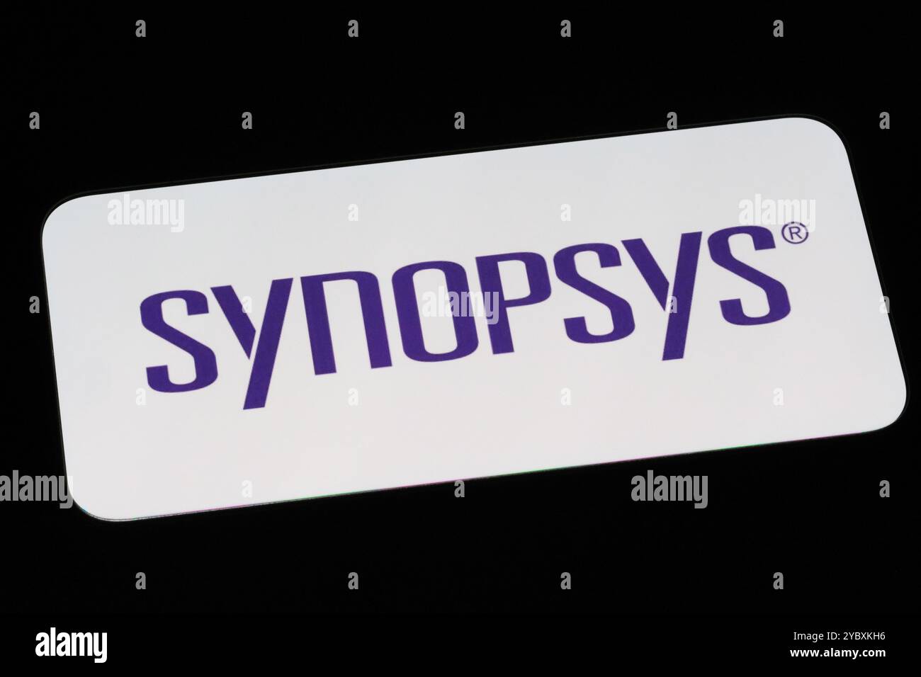 Shanghai,China-Oct.20th 2024: Synopsys company brand logo on phone screen Stock Photo - Alamy