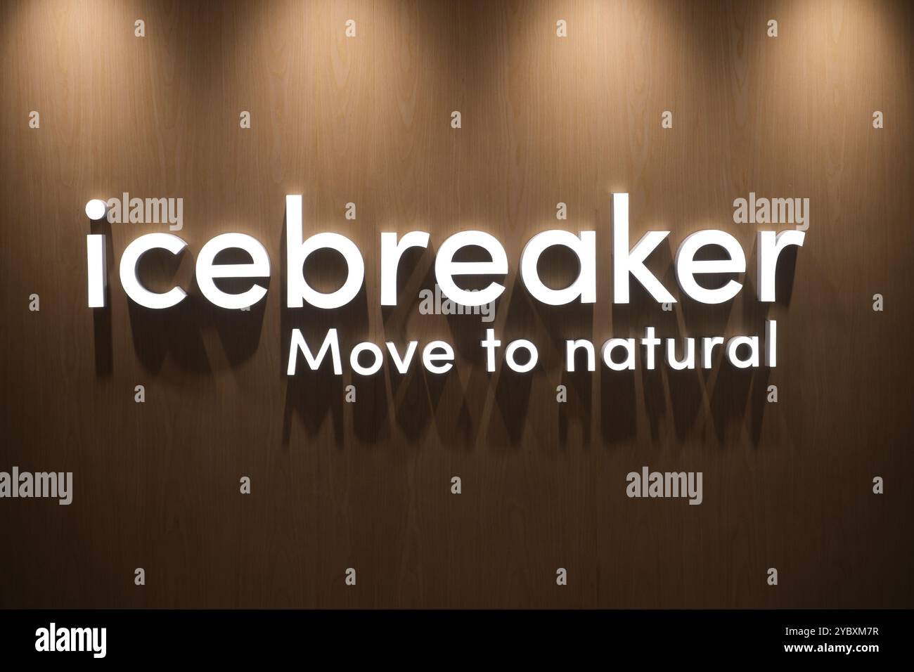 Shanghai,China-Oct.20th 2024: IceBreaker brand company logo Stock Photo ...