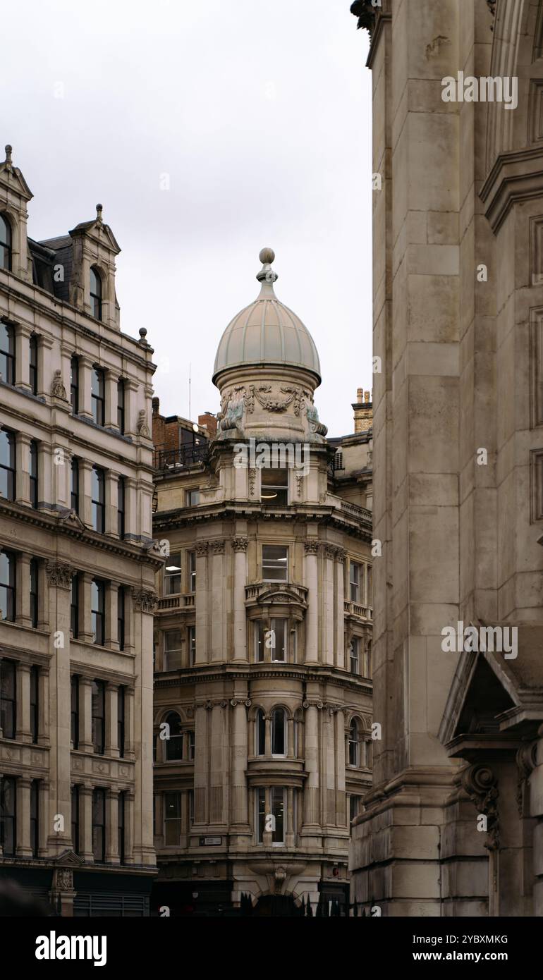Historic European Architecture with Dome and Classical Facade Stock ...