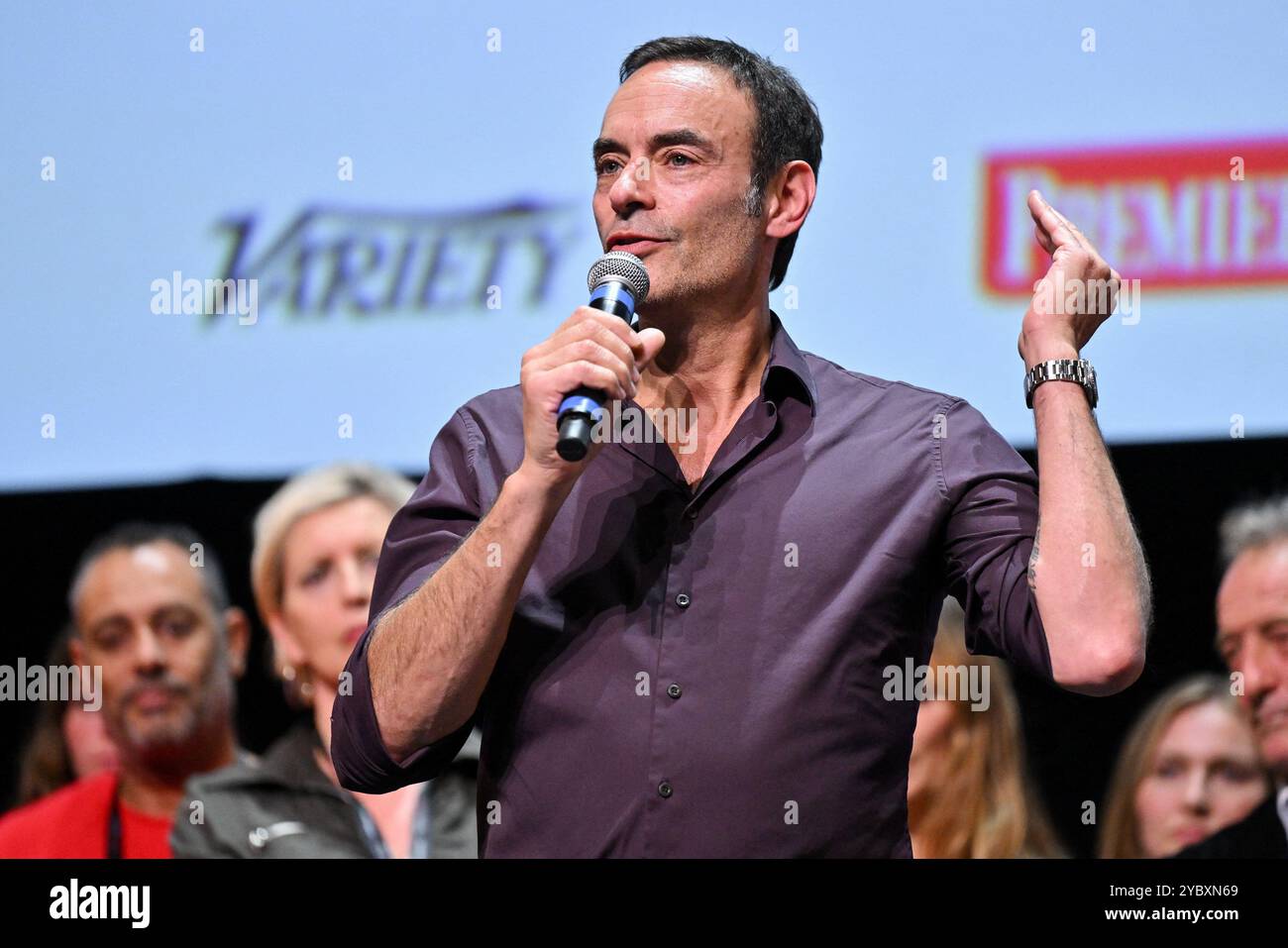 Lyon, France. 20th Oct, 2024. Anthony Delon attending the tribute to ...
