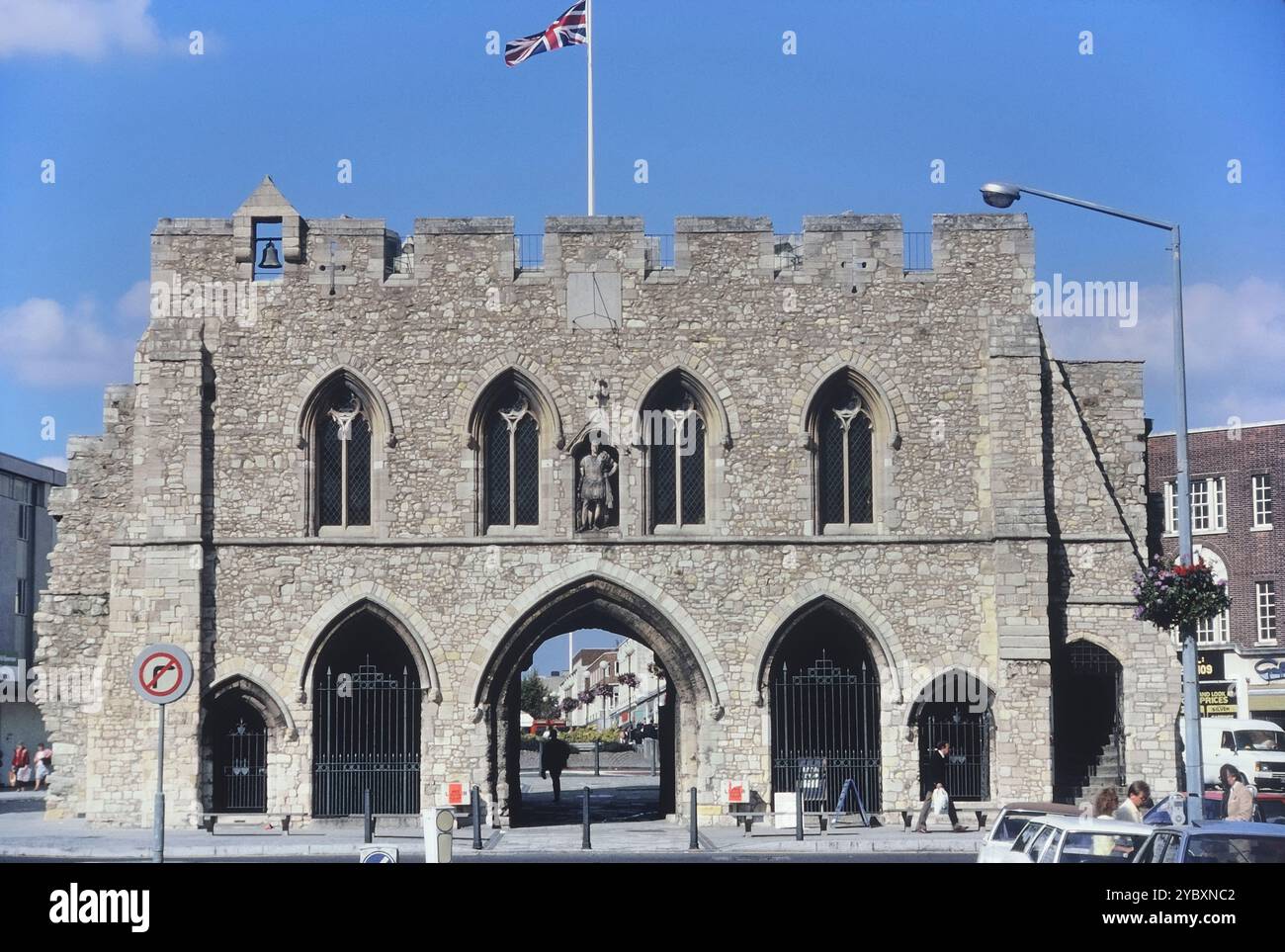 The Bargate, Southampton, Hampshire, England, UK. Circa Sept 1986 Stock ...