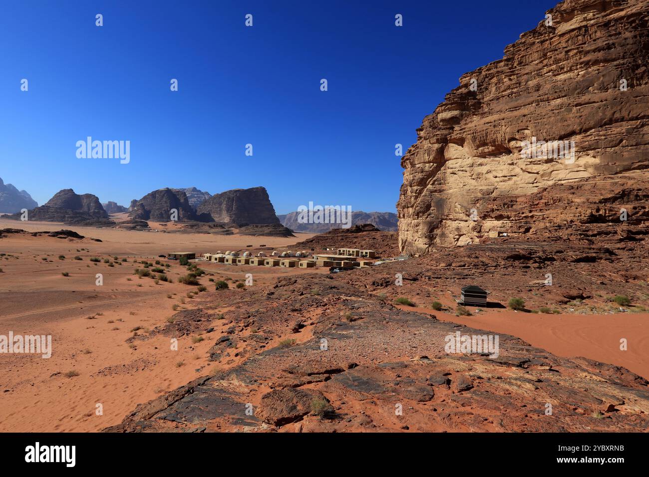 Wadi Rum. 11th Oct, 2024. This photo taken on Oct. 11, 2024 shows ...