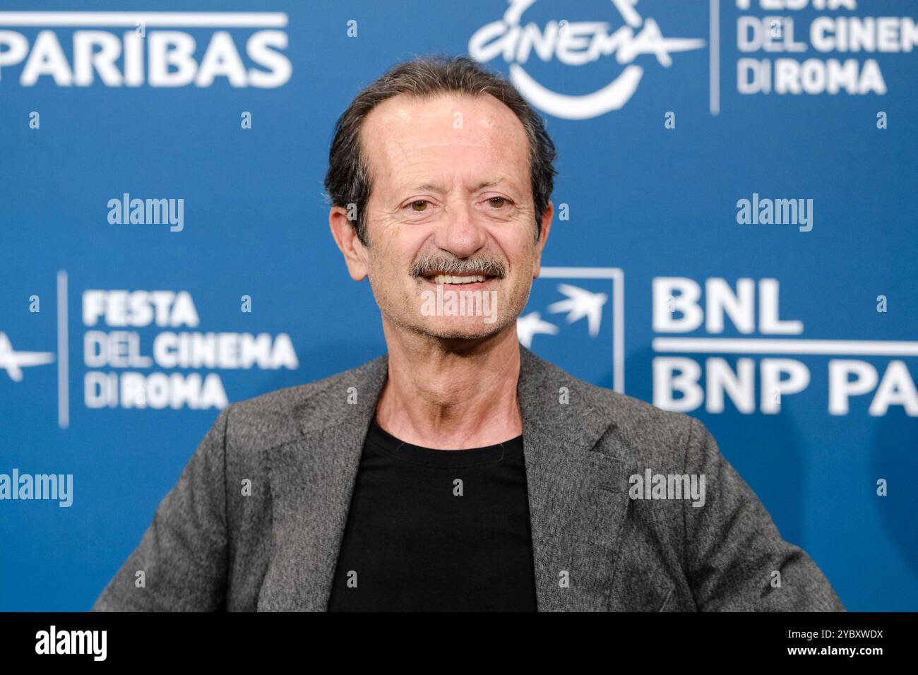Rocco Papaleo attends the photocall of “100 Di Questi Anni” during the ...