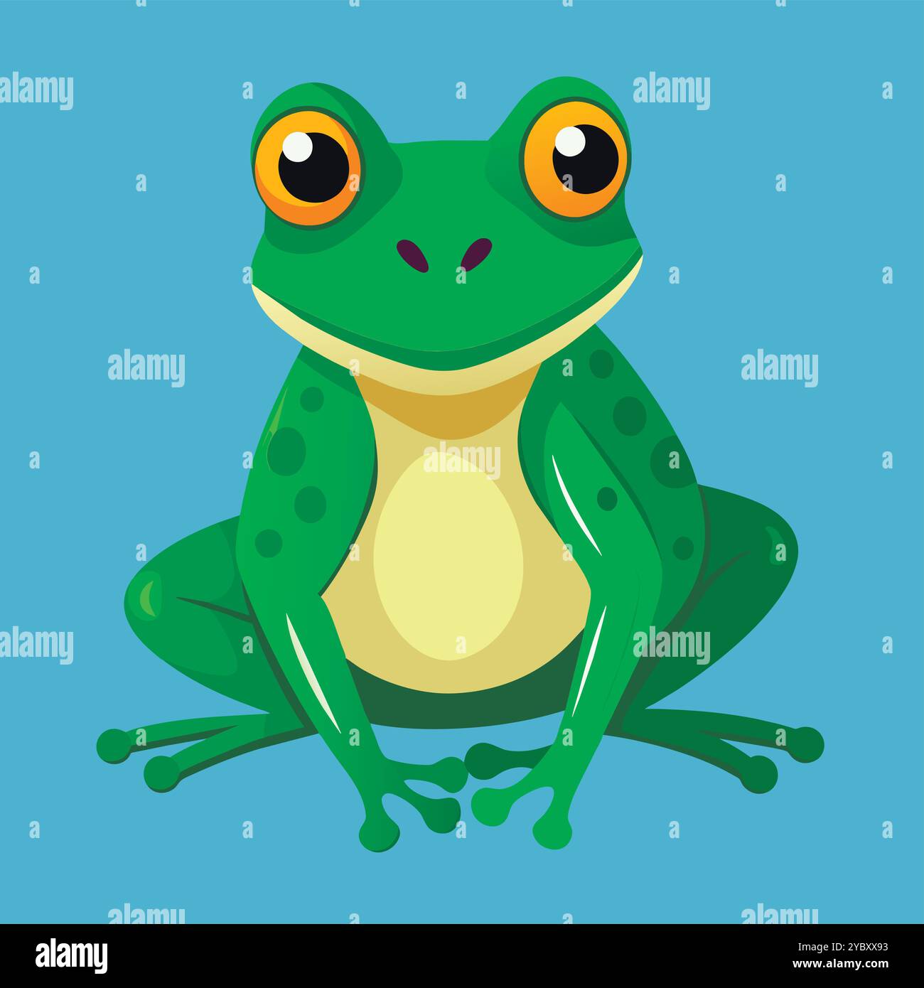 Frog jumping animation icon. Sequences or footage for motion design ...