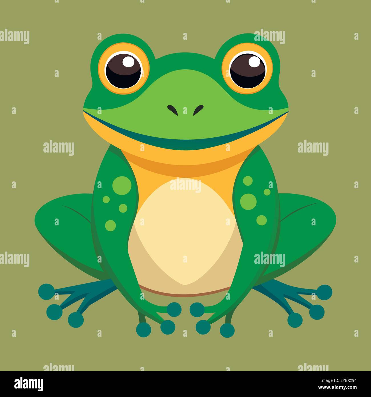 Frog jumping animation icon. Sequences or footage for motion design ...