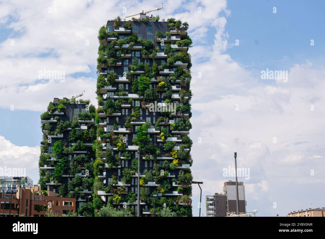 Bosco Verticale - Vertical Garden in Milan, Italy Stock Photo - Alamy