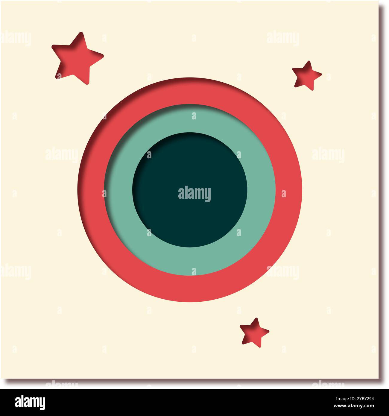 Creative composition paper blank Stock Vector Images - Alamy