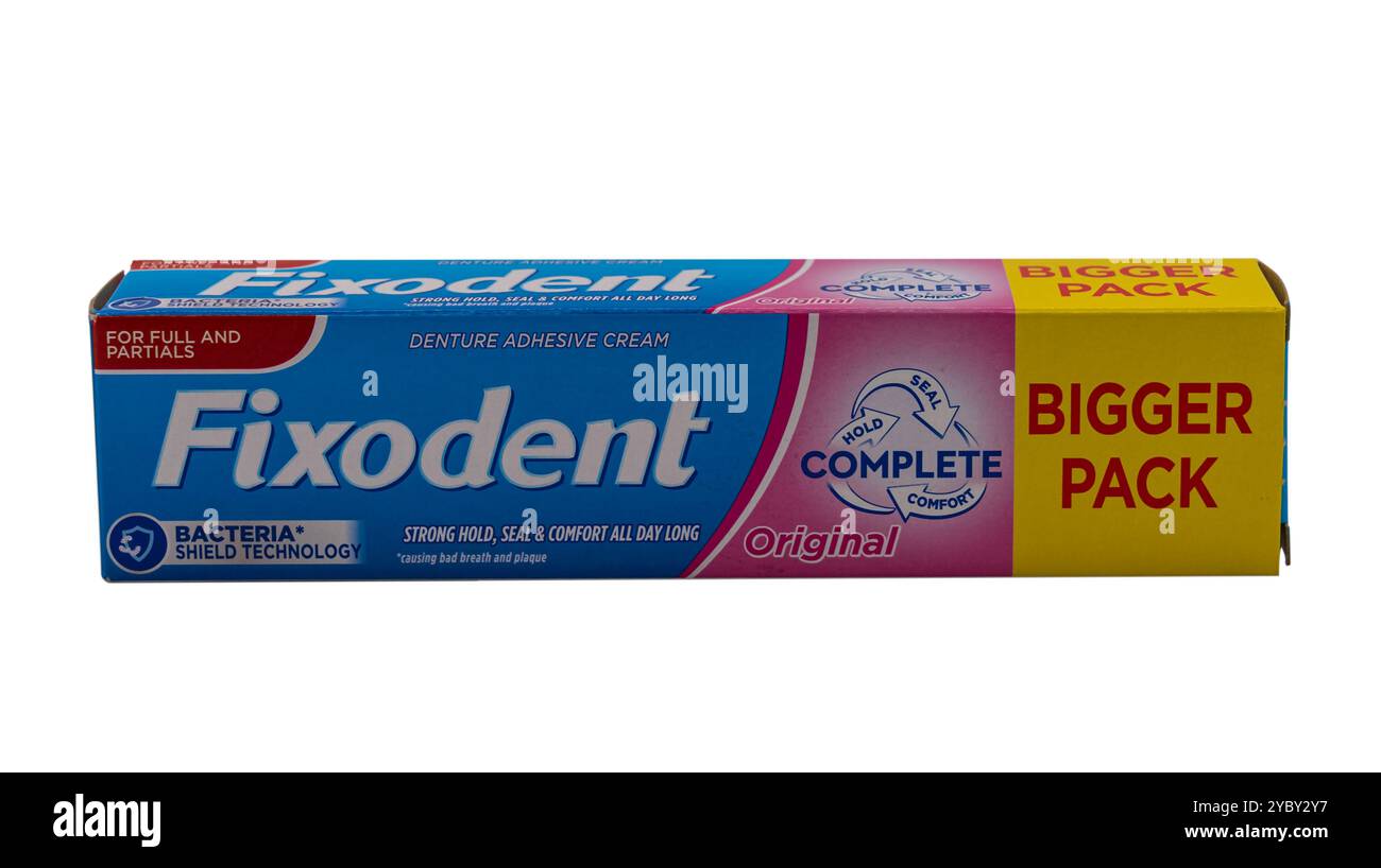 Fixodent logo hi-res stock photography and images - Alamy