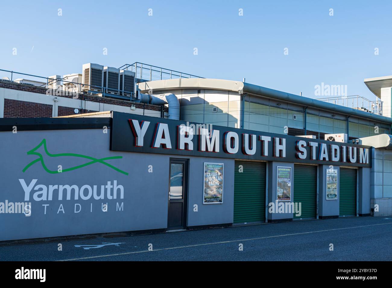 Great Yarmouth, UK – October 11 2024: External signage of Yarmouth ...